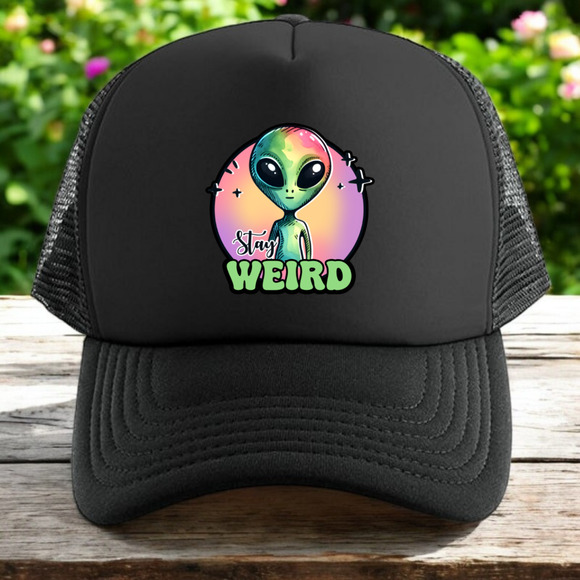 Bumblebee Apparel | Accessories | Alien Trucker Hat Mens Os Black ...